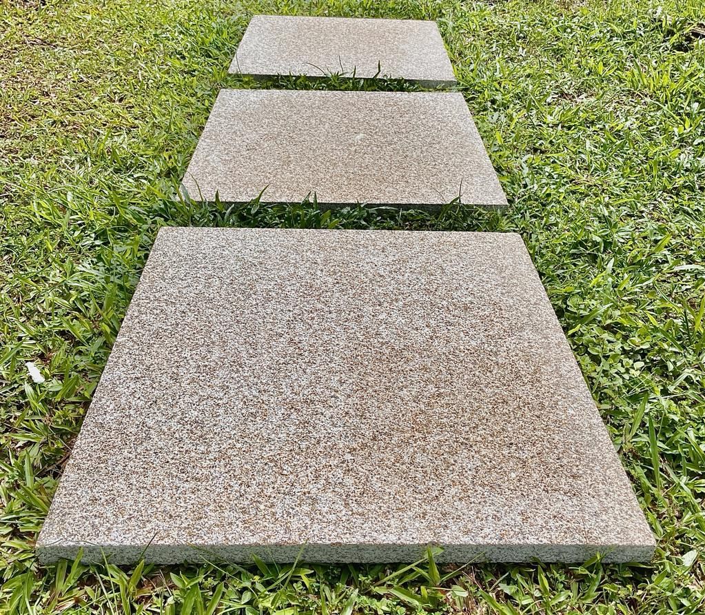 Stepping Stone Garden Granite Slab, Furniture & Home Living, Gardening ...