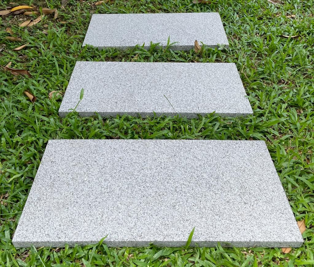 Stepping Stone Garden Granite Slab, Furniture & Home Living, Gardening ...
