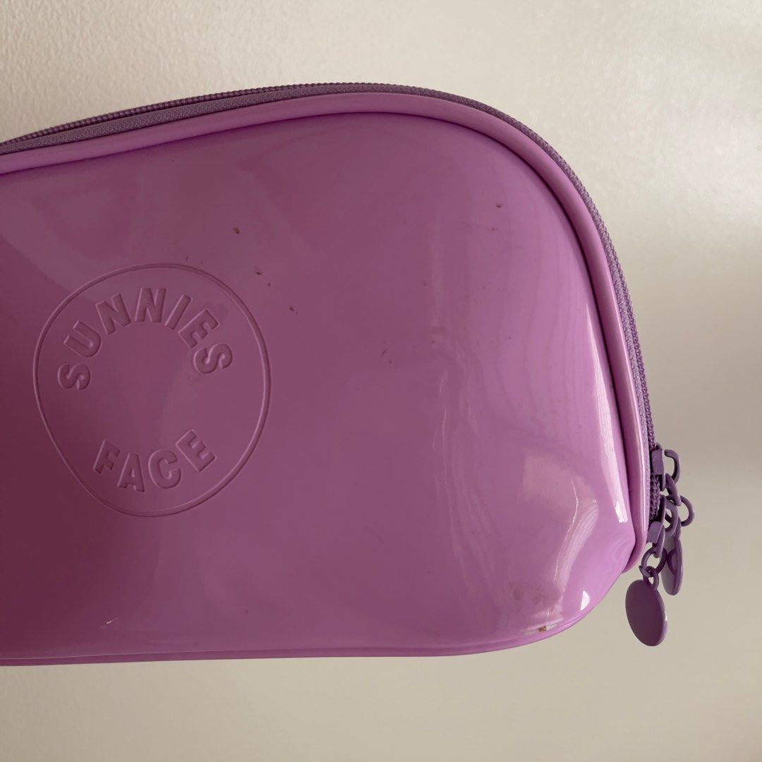 Sunnies Face Patent Pouch in Lilac, Women's Fashion, Bags & Wallets ...
