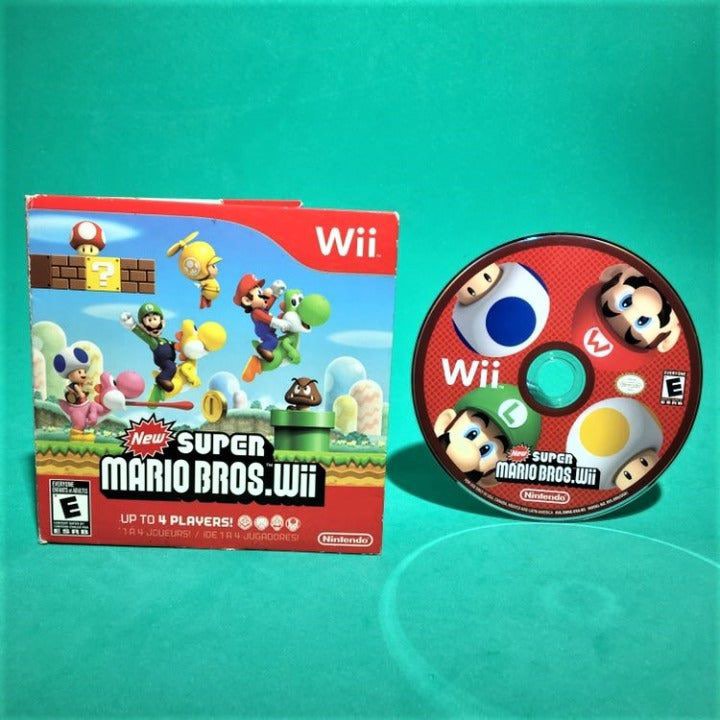 Super mario bros Wii, Video Gaming, Video Games, Nintendo on Carousell