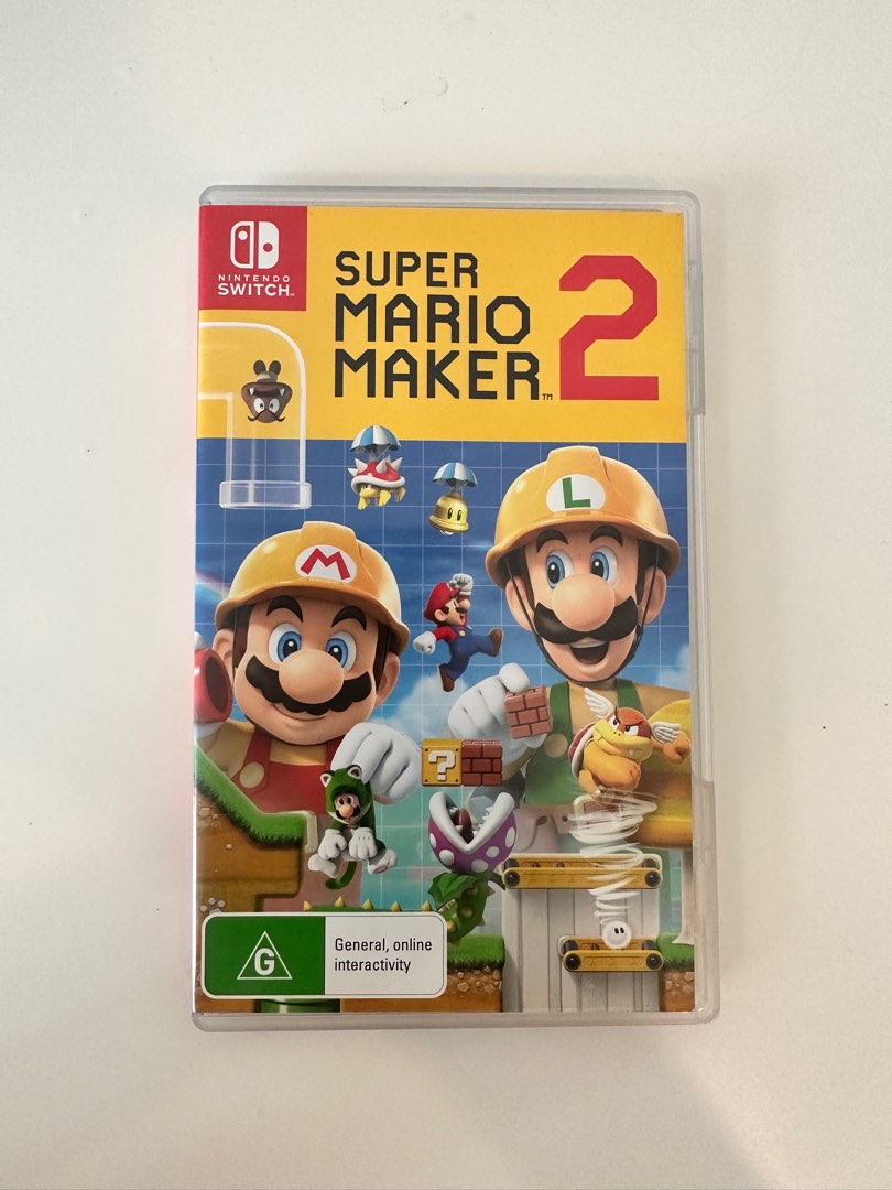 Super Mario Maker 2 Nintendo Switch game, Video Gaming, Video Games ...