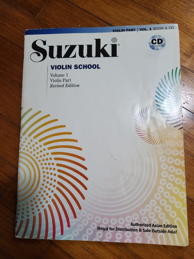 Suzuki Violin Volume 1, Hobbies & Toys, Music & Media, Music Scores on ...