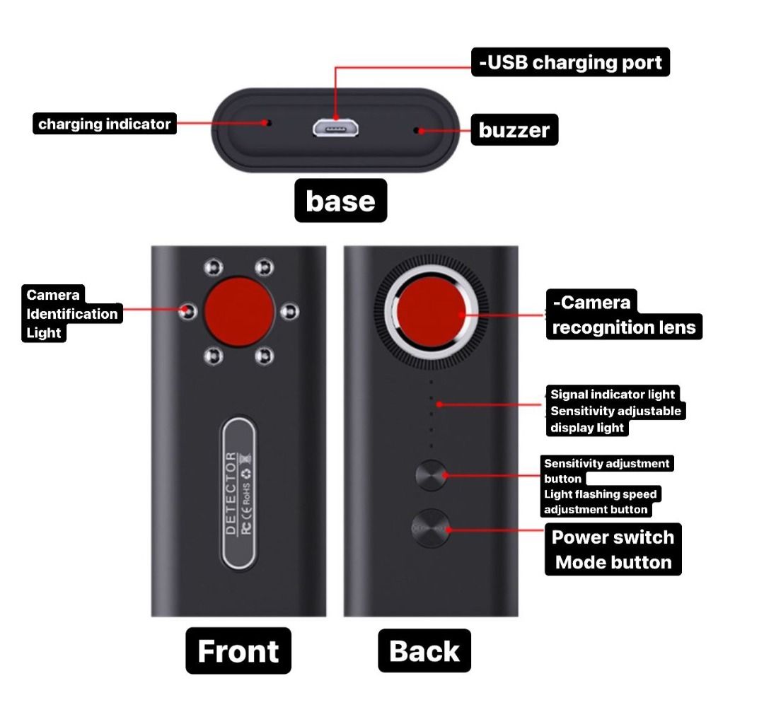 T1 Intelligent Camera Detector GPS Positioning Monitor Tracking ...