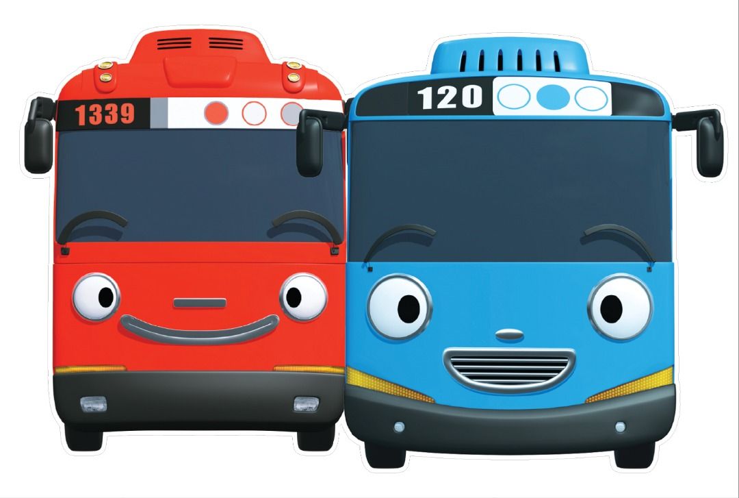 Tayo Bus Theme balloon arch backdrop setup, Lifestyle Services, Event ...