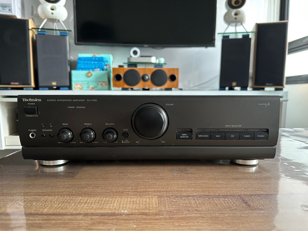 TECHNICS SU-V300 INTEGRATED STEREO Class A AMPLIFIER, Audio, Soundbars ...