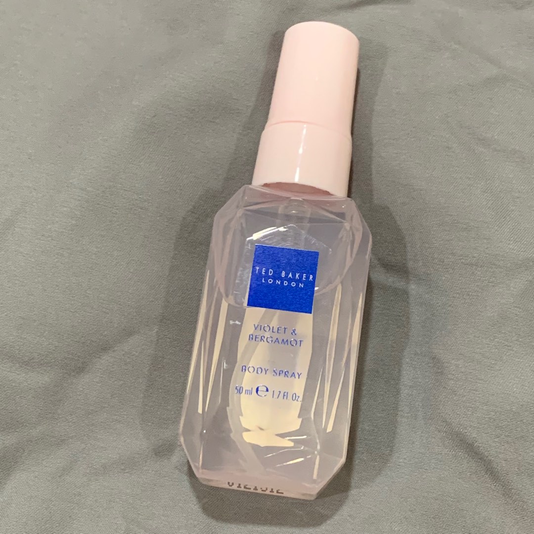 Ted Baker London Violet & Bergamot Body Spray 50ml, Beauty & Personal Care, Fragrance ...