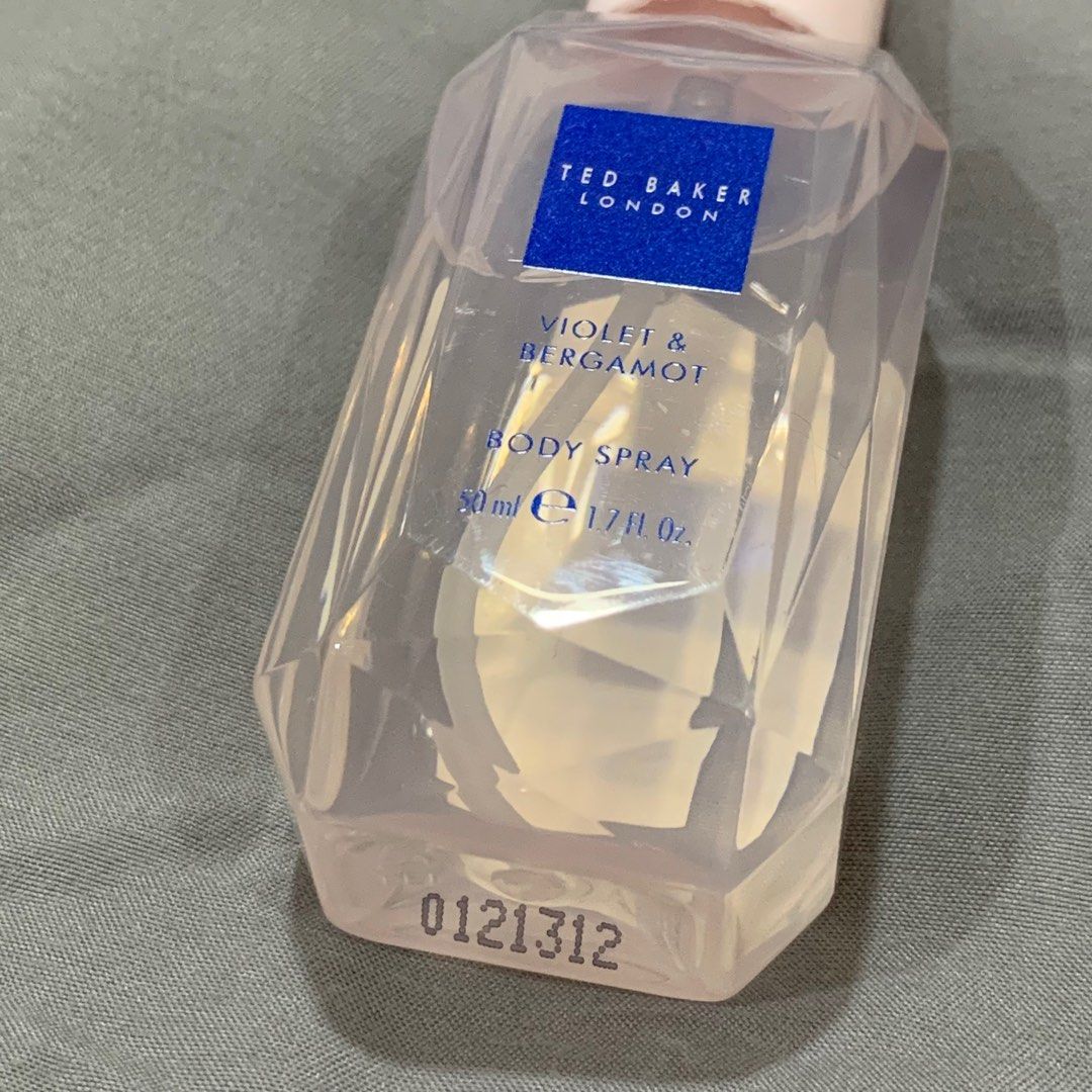 Ted Baker London Violet & Bergamot Body Spray 50ml, Beauty & Personal ...
