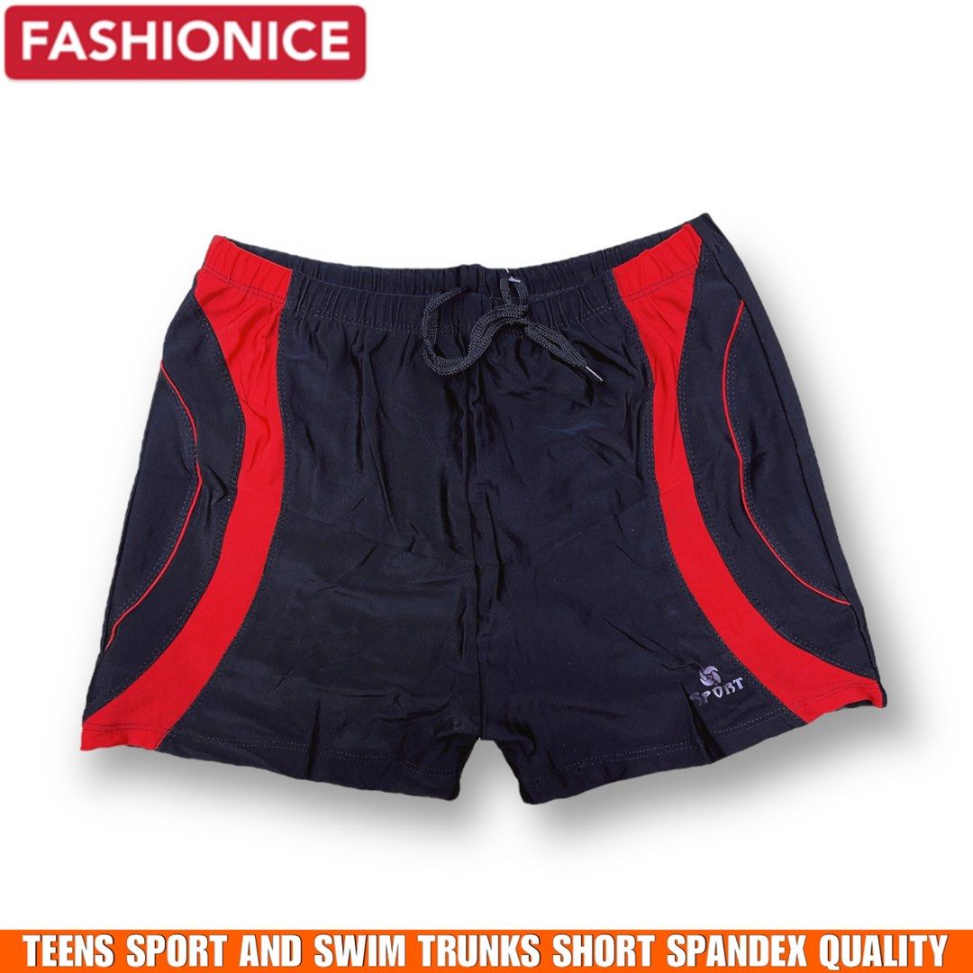 Teens Sport And Swimming Trunks Short Quality Spandex, Men's Fashion ...