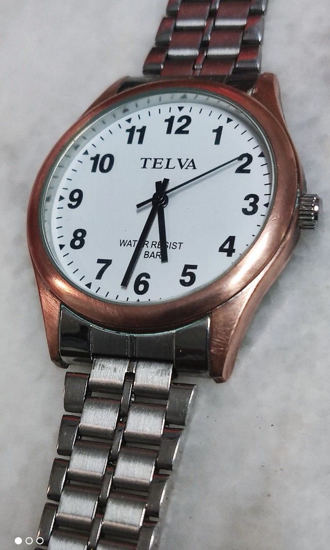 TELVA VINTAGE, Men's Fashion, Watches & Accessories, Watches on Carousell