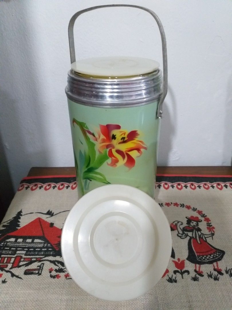 TERMOS ES CHINESE JADUL FLYING CRANE, Antik, Lainnya di Carousell