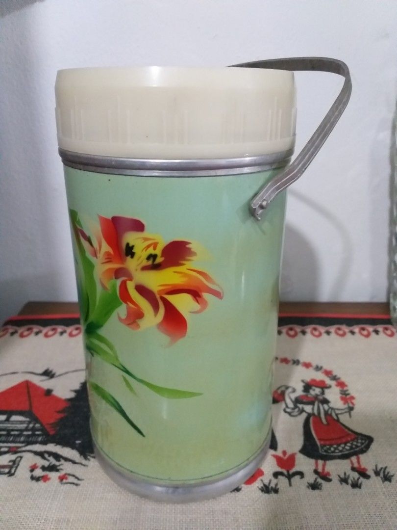 TERMOS ES CHINESE JADUL FLYING CRANE, Antik, Lainnya di Carousell