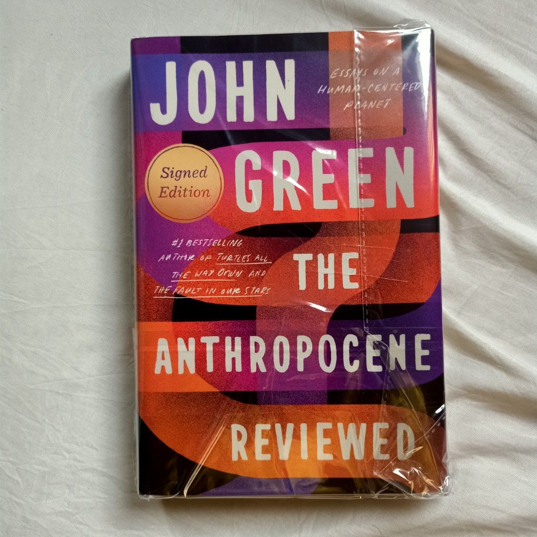 the anthropocene reviewed by john green on Carousell