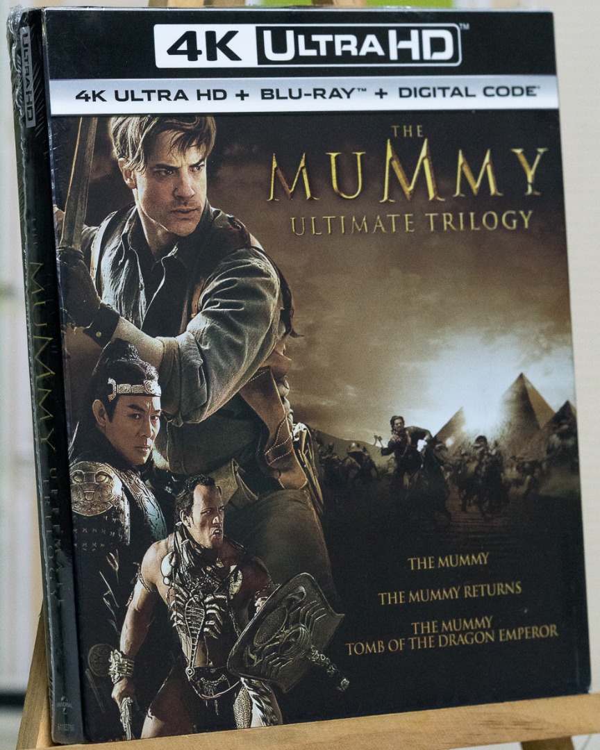 The Mummy Ultimate Trilogy 4k Blu-ray, Hobbies & Toys, Music & Media ...