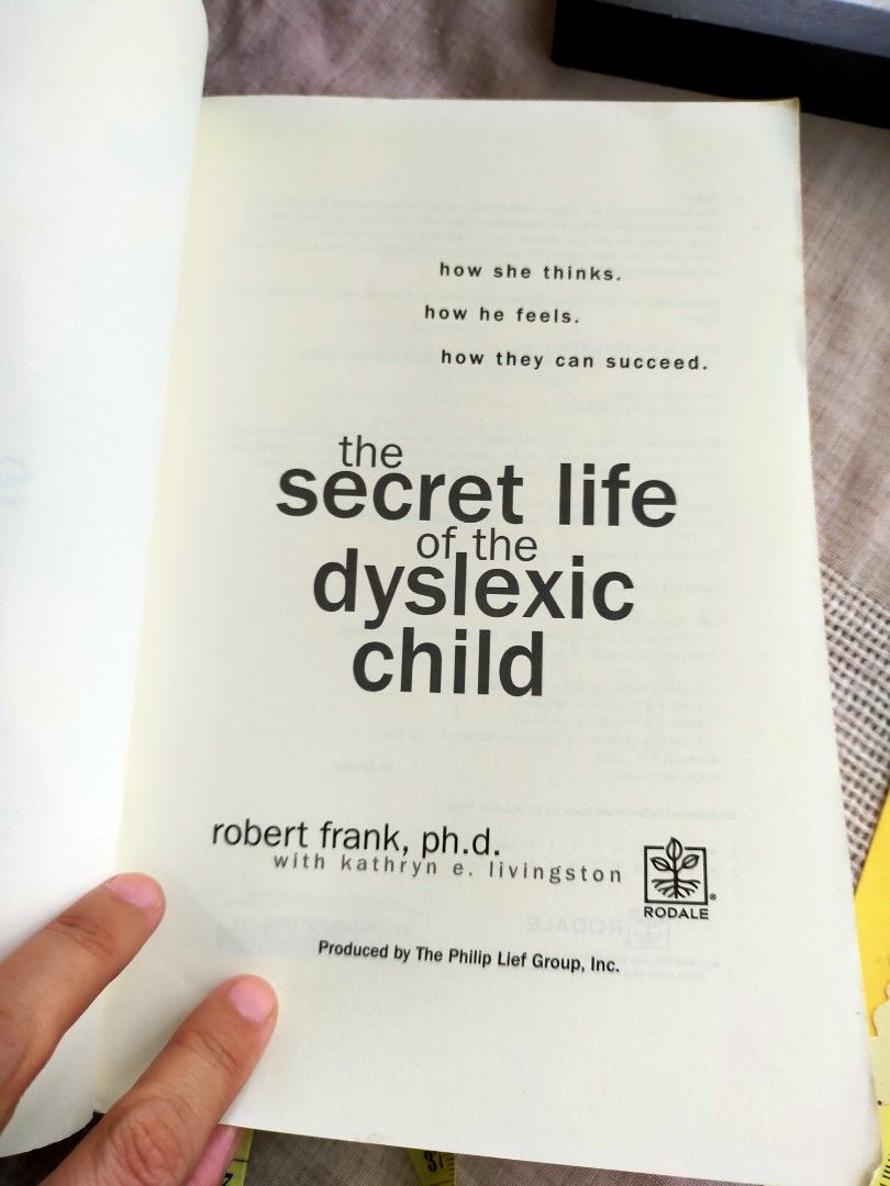 The Secret Life of a Dyslexic Child, Hobbies & Toys, Books & Magazines, Assessment Books on ...