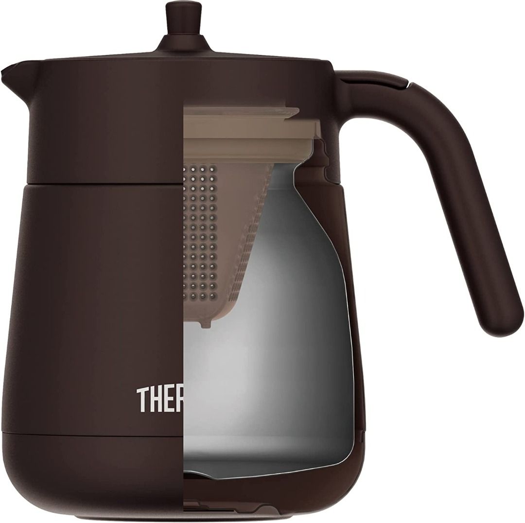 Thermos TTE-700 BW Vacuum Insulated Teapot with Strainer, 23.7 fl oz ...