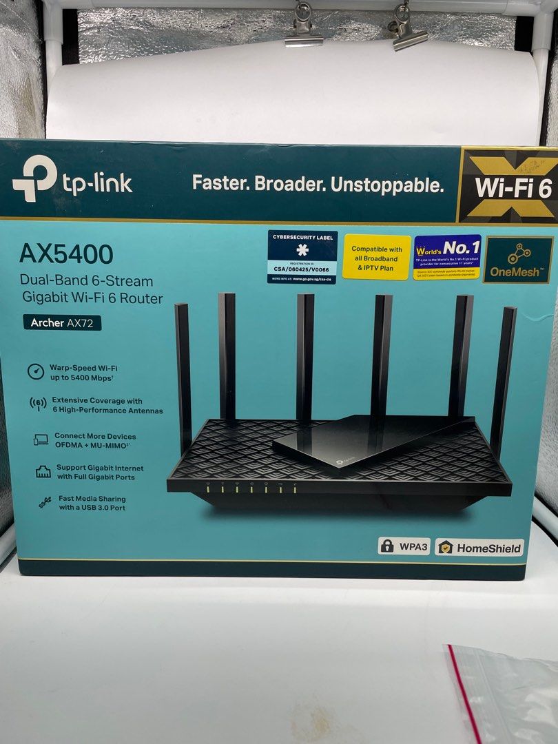 TM-Link AX5400 Dual-Band 6-Stream WiFi Router, Computers & Tech, Parts & Accessories, Networking ...