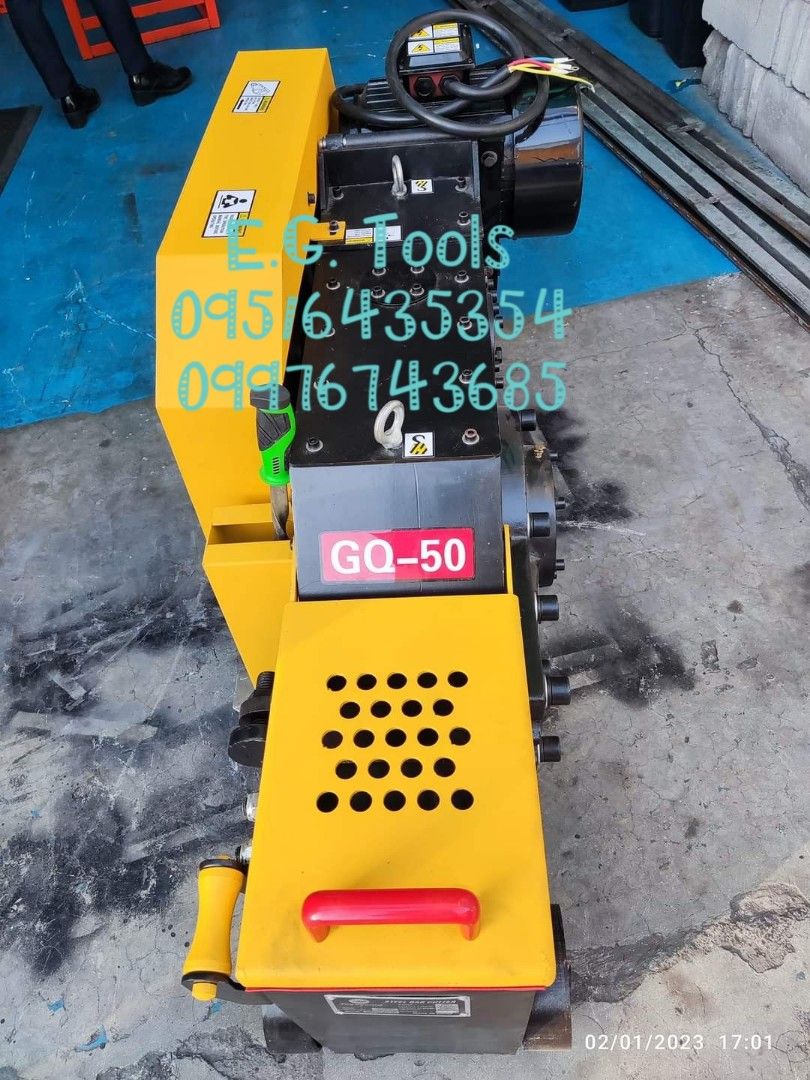 TOYOYAMA Industrial Steel Bar Cutter, Single Phase, 220V/60Hz, w/ 3 ...