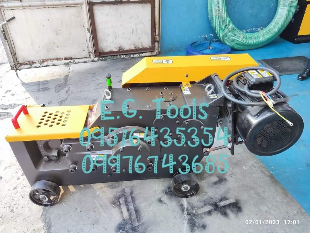 TOYOYAMA Industrial Steel Bar Cutter, Single Phase, 220V/60Hz, w/ 3 ...