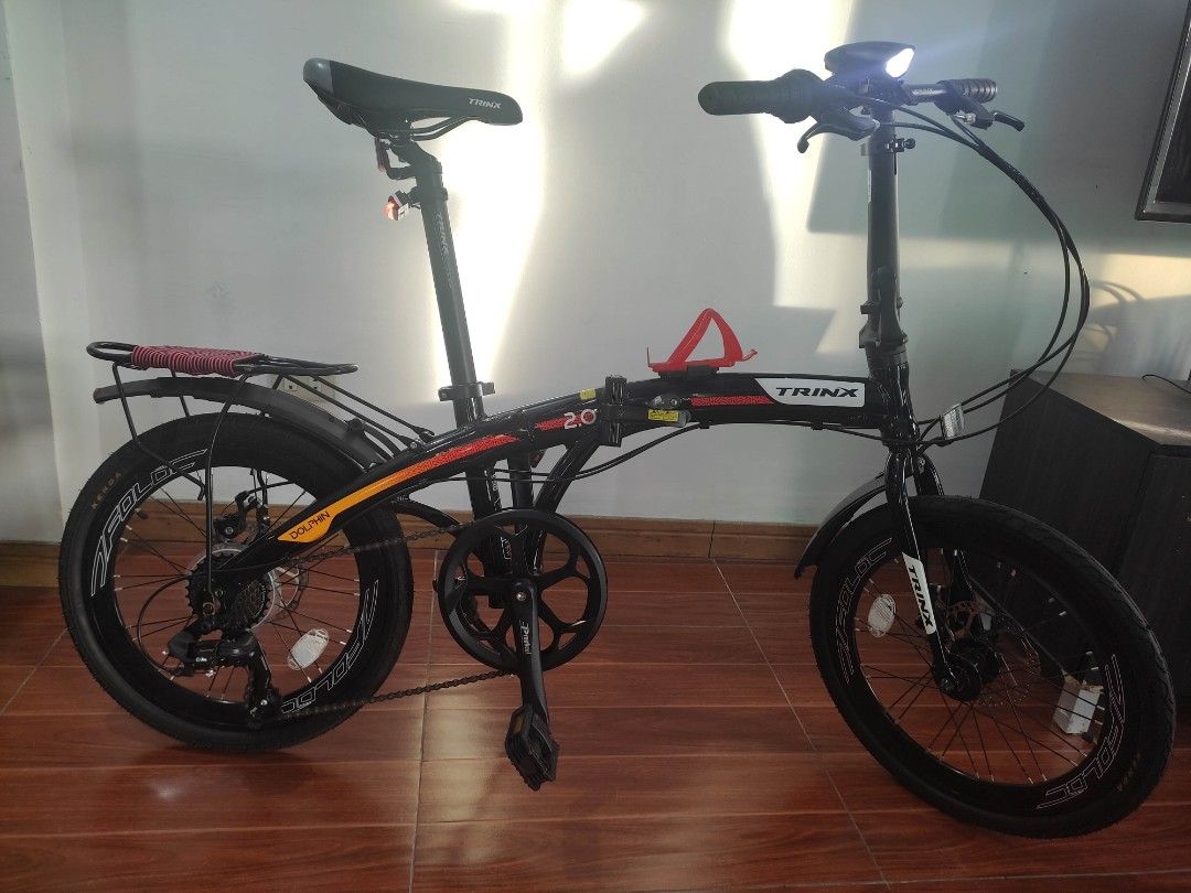 Trinx Dolphin 2.0 Folding Bike, Sports Equipment, Bicycles & Parts ...