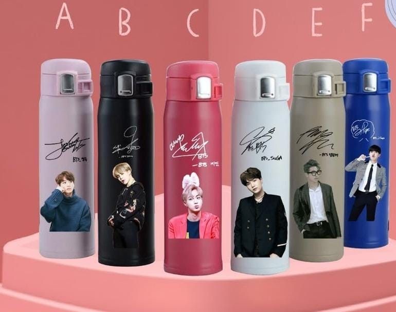 TUMBLER BTS CUSTOMIZED, Furniture & Home Living, Kitchenware ...