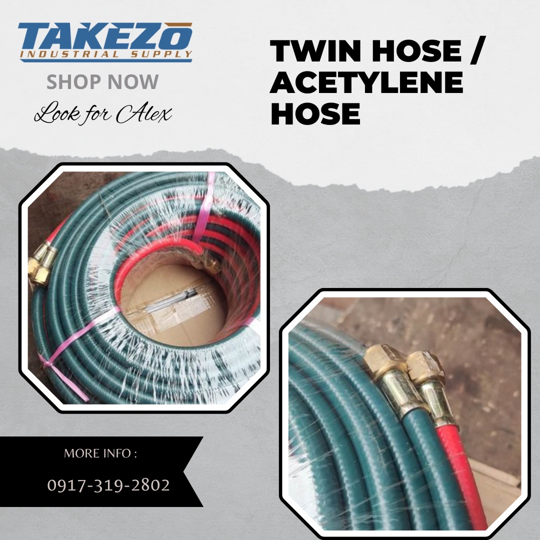Twin hose / Acetylene hose (Specs: 6.5mm x 30mtrs), Commercial ...