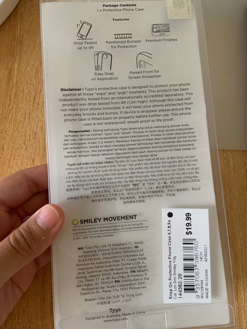 Typo Casing IP6/7/8/SE, Mobile Phones & Gadgets, Mobile & Gadget ...