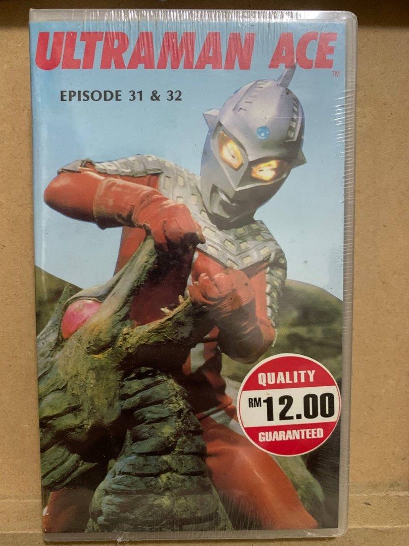Ultraman Ace VHS Tape, Hobbies & Toys, Music & Media, CDs & DVDs on ...