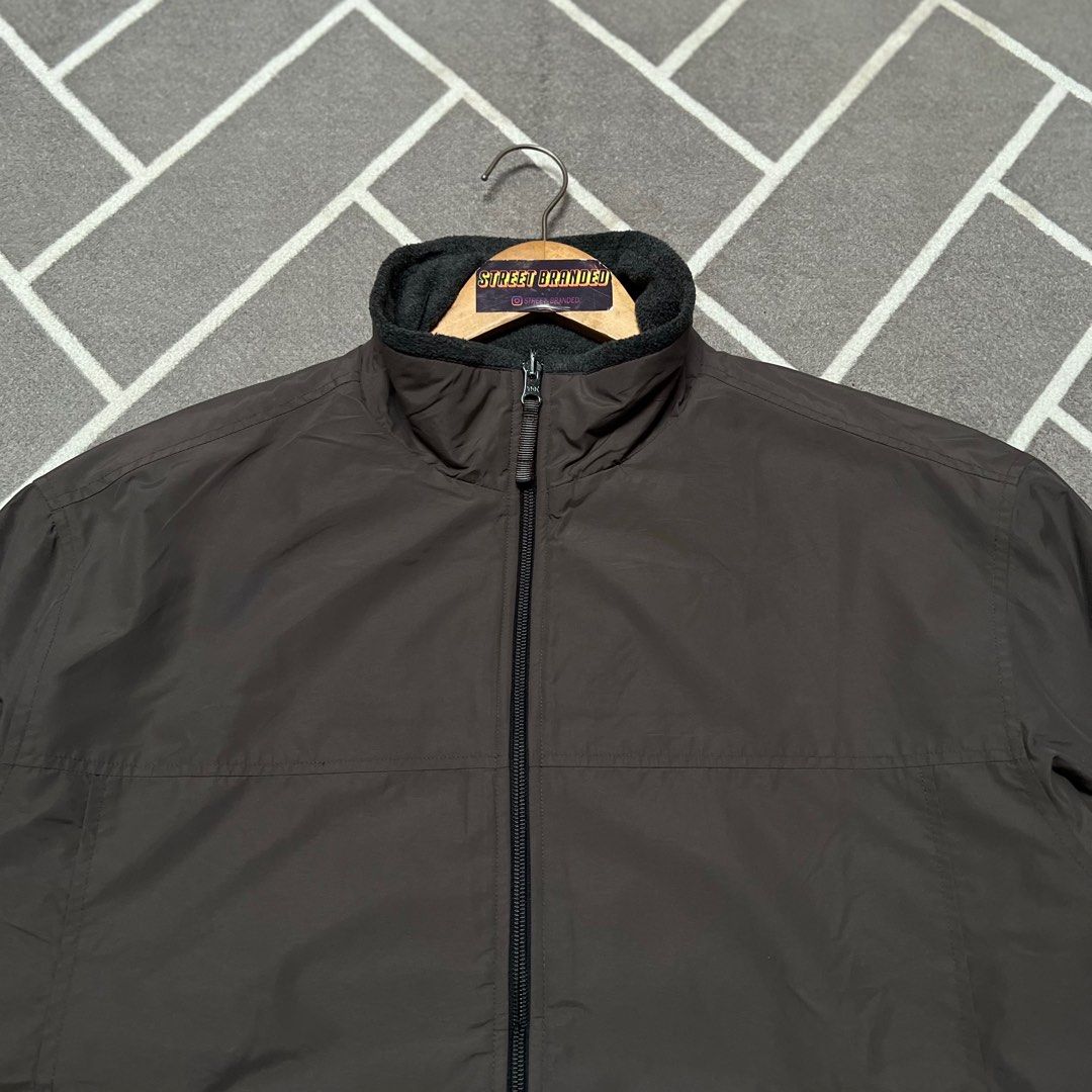 Uniqlo Reversible Jacket, Fesyen Pria, Pakaian , Baju Luaran di Carousell