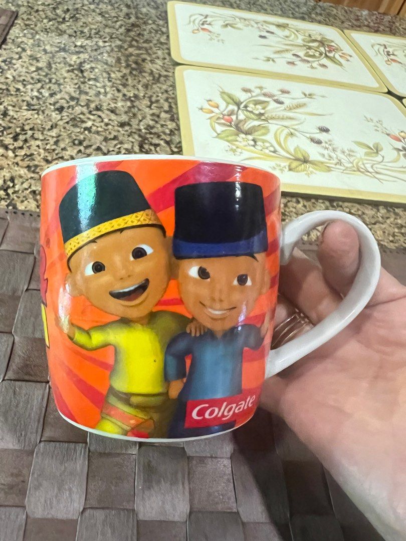 Upin & Ipin Mugs (x2), Hobbies & Toys, Collectibles & Memorabilia, Fan ...