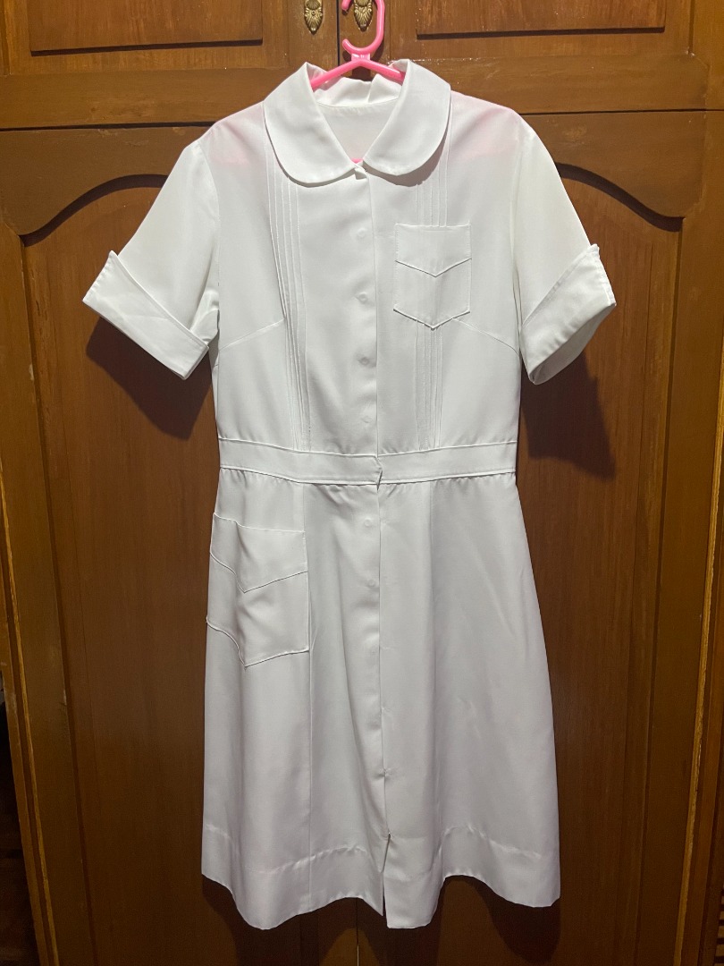 UST College of Nursing Type A uniform, Women's Fashion, Dresses & Sets ...