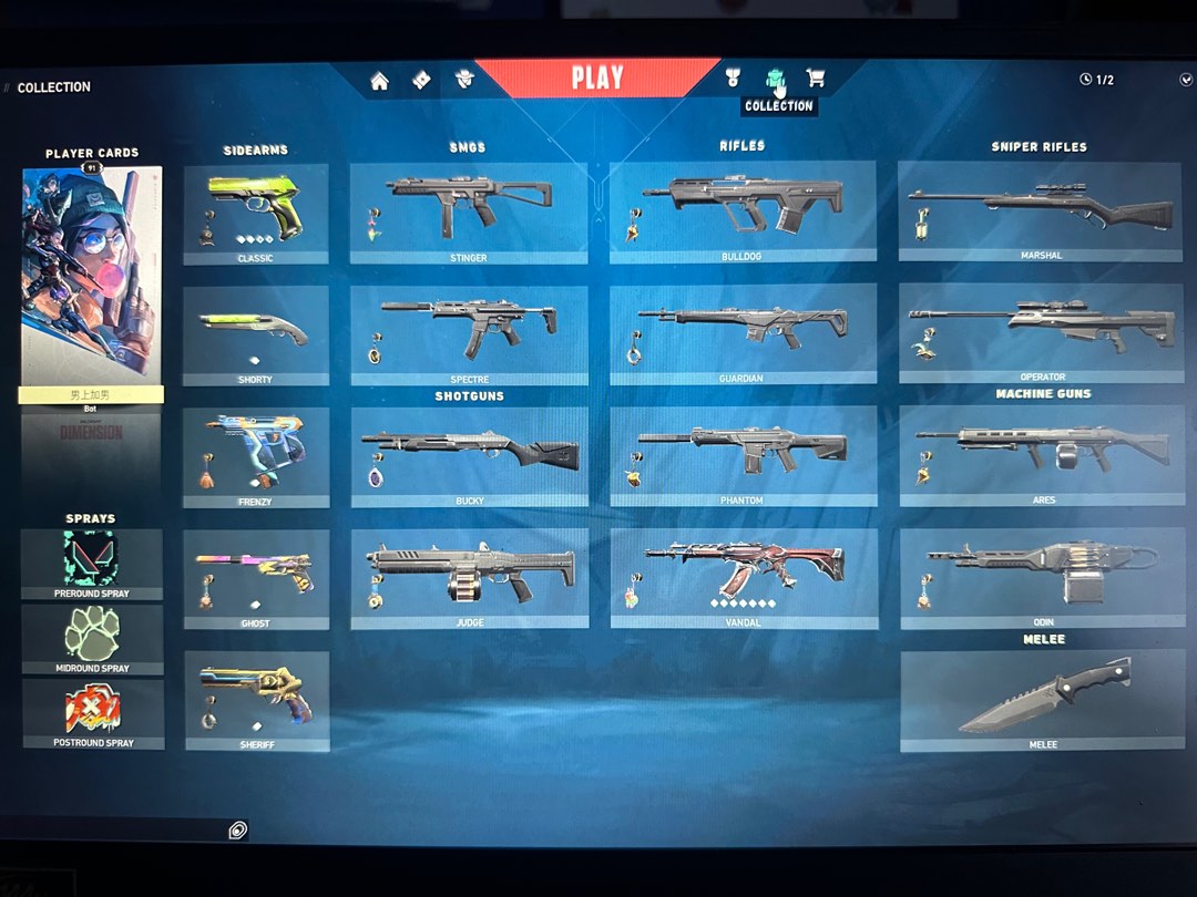 Valorant account, Video Gaming, Video Games, Others on Carousell