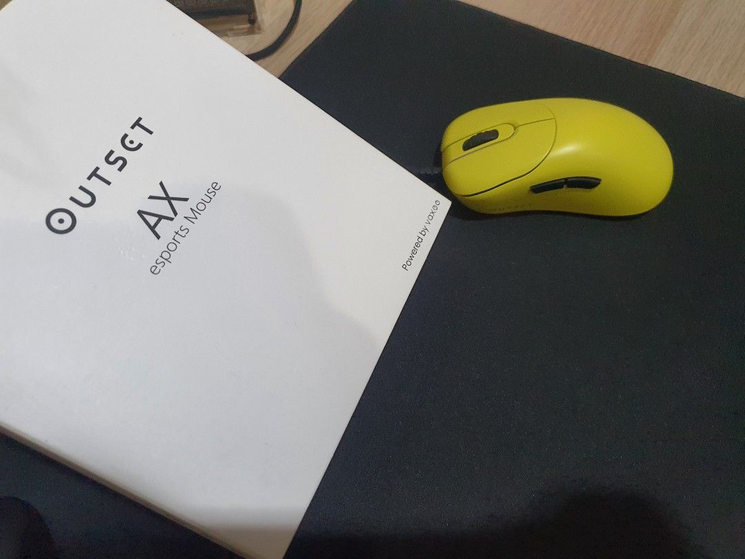 Vaxee Outset AX Yellow, Computers & Tech, Parts & Accessories, Mouse ...