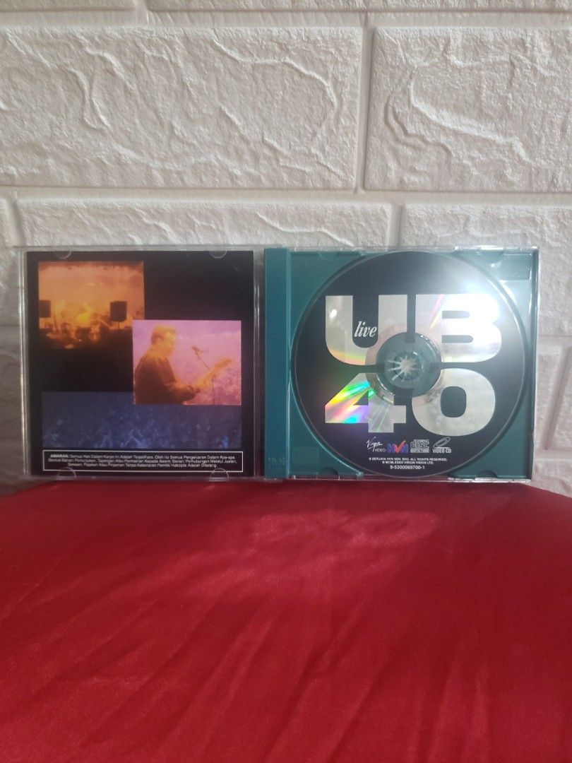 VCD Malaysia press 1983 - VCD LIVE UB40 - VIDEO CD, Hobbies & Toys ...