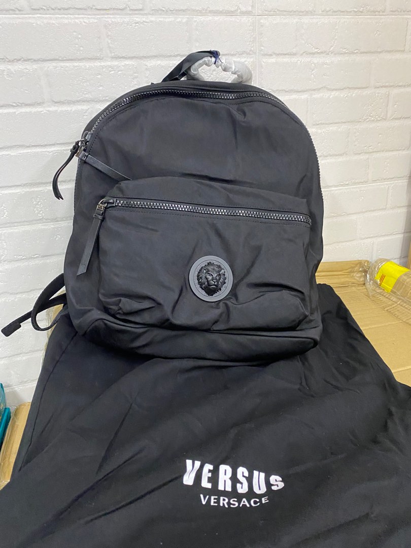 Versace x Versus backpack, Luxury, Bags & Wallets on Carousell