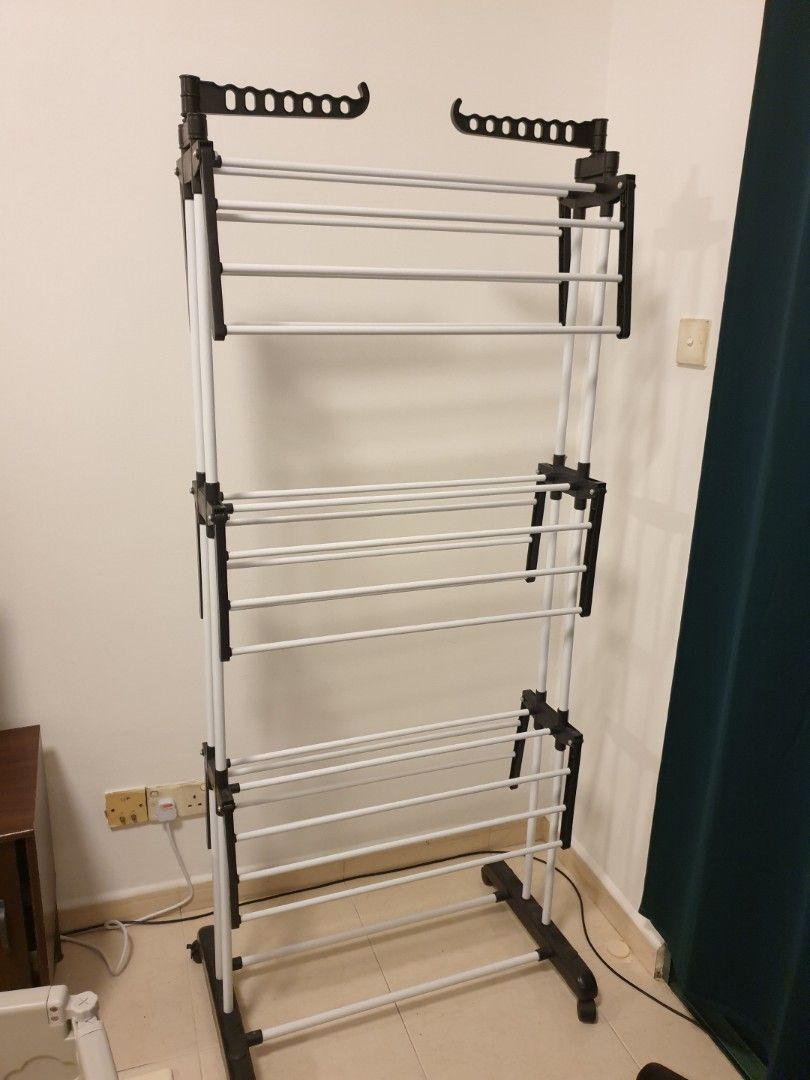 Vertical Laundry Drying Rack, Furniture & Home Living, Home Improvement ...