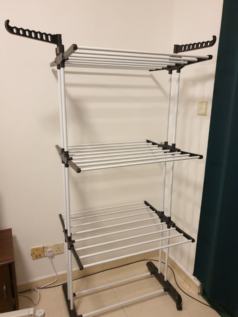 Vertical Laundry Drying Rack, Furniture & Home Living, Home Improvement ...