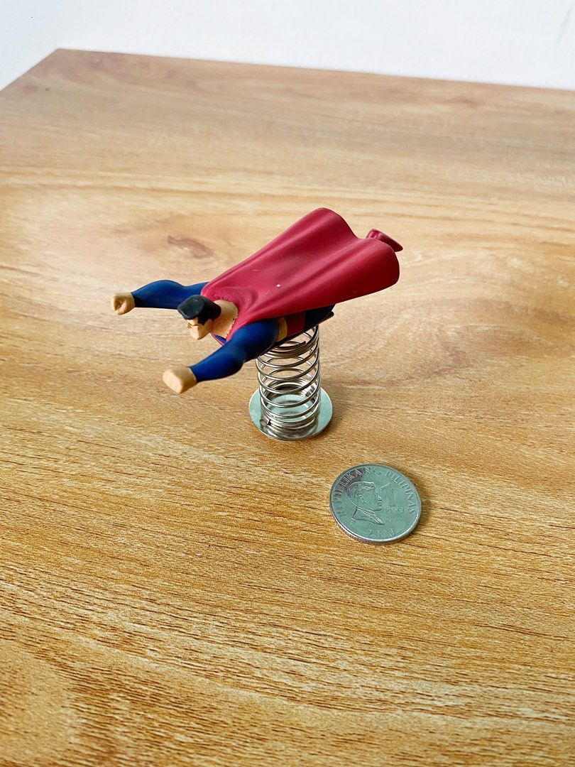 (Vintage) 1999 Superman - The Animated Series - Floating Figurine - DC ...