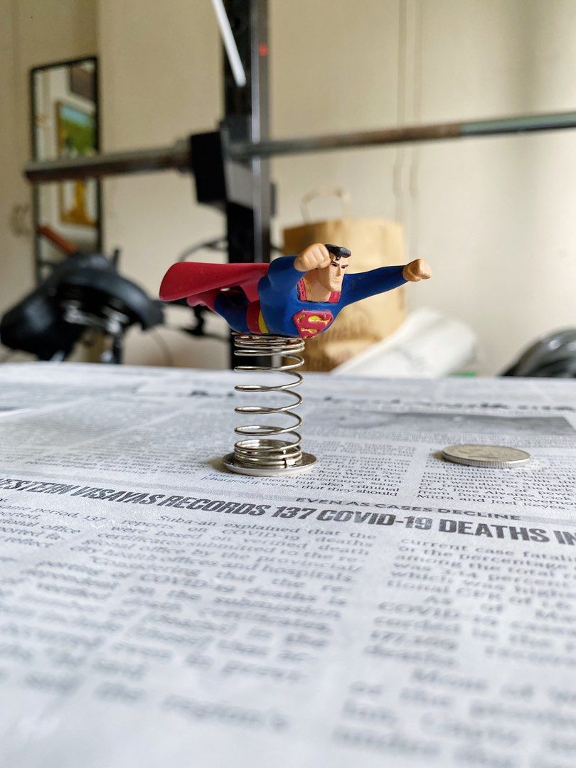 (Vintage) 1999 Superman - The Animated Series - Floating Figurine - DC ...
