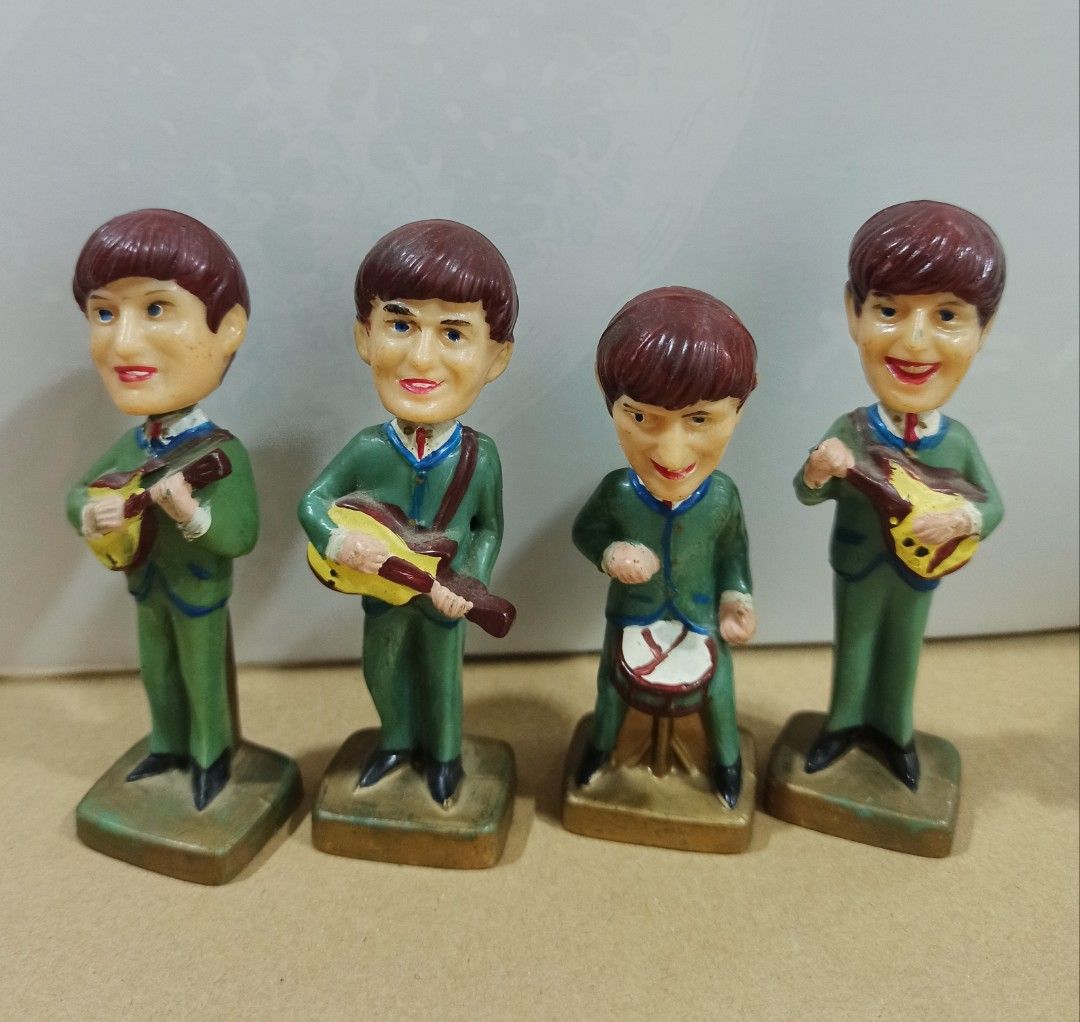 Vintage Beatles 1964 Bobblehead Cake Topper Hobbies And Toys Memorabilia And Collectibles Vintage