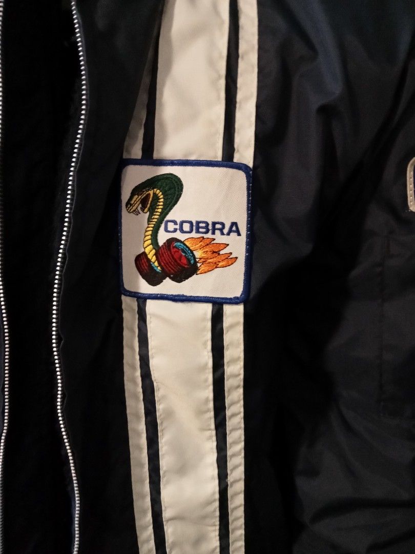 Vintage Ford Shelby Cobra Racing Jacket , Bomber Jacket, Men's Fashion ...