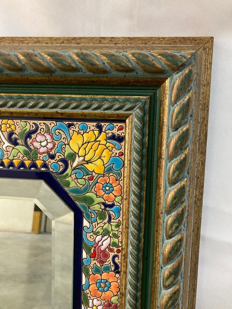 Vintage mosaic mirror, Furniture & Home Living, Home Decor, Mirrors on ...