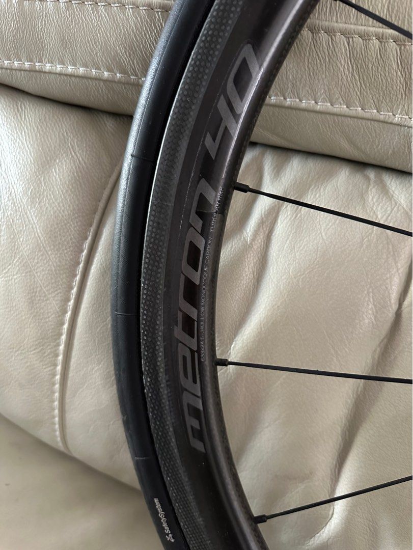 Vision Metron 40 Carbon Wheelset tubular ceramic bearings shimano sram ...