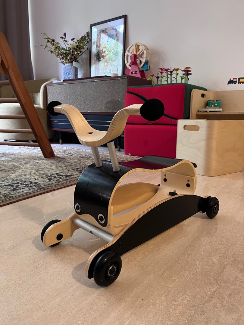 Wishbone Mini Flip Ride On/Rocker, Babies & Kids, Infant Playtime on ...