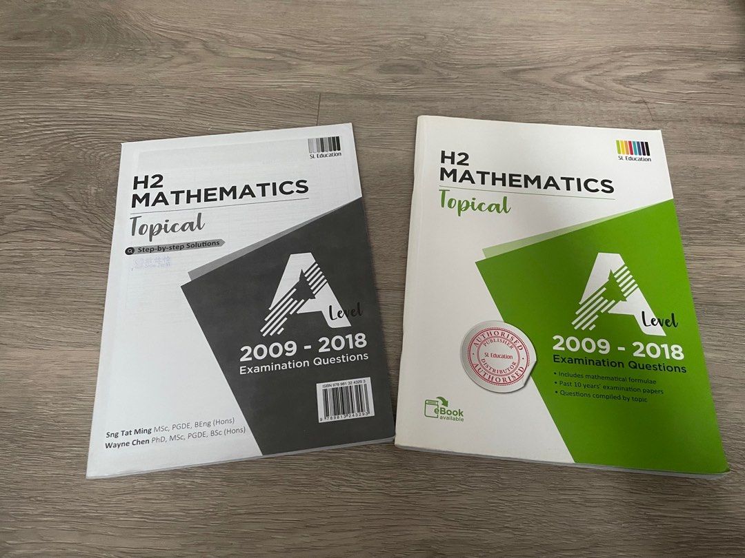 wts A LEVEL H2 MATH TOPICAL TYS, Hobbies & Toys, Books & Magazines ...