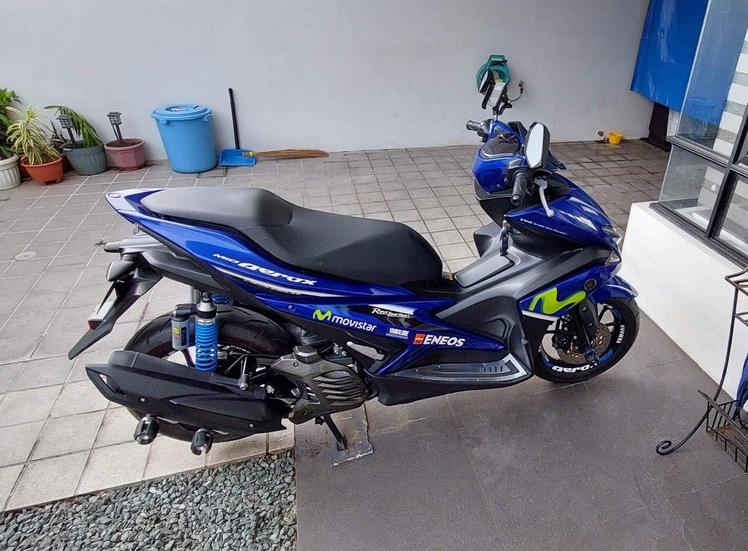 Yamaha Aerox 2017, Motorbikes, Motorbikes for Sale on Carousell