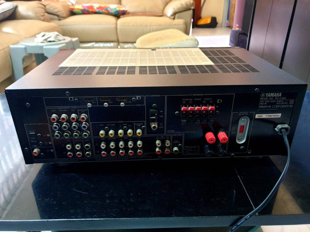 YAMAHA AV Receiver RX-V365, Audio, Other Audio Equipment on Carousell