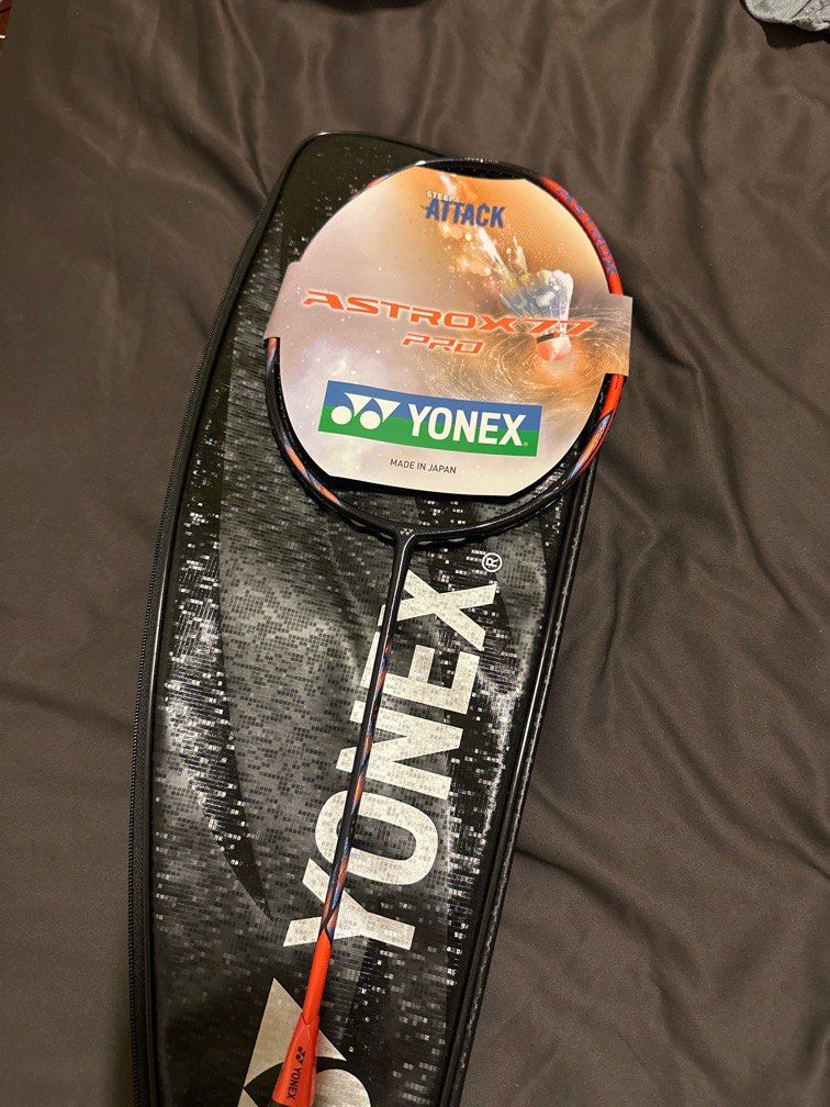 Yonex Astrox 77 Pro 4UG5, Sports Equipment, Sports & Games, Racket ...