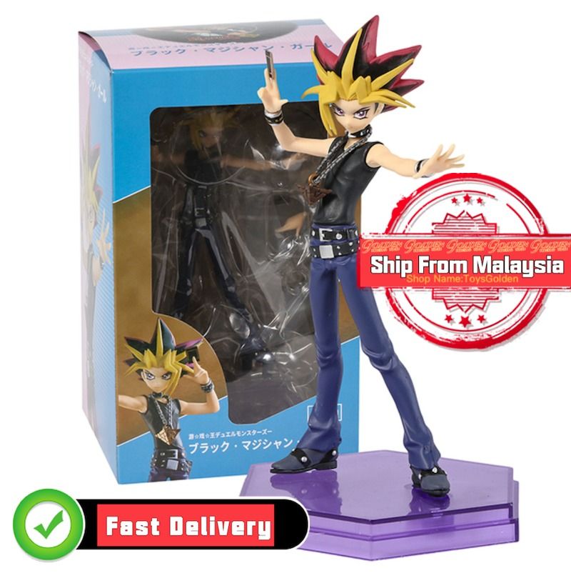 Yu-Gi-Oh Duel Monsters Yami Yugi ATEM PVC Action Figure 18cm Doll ...