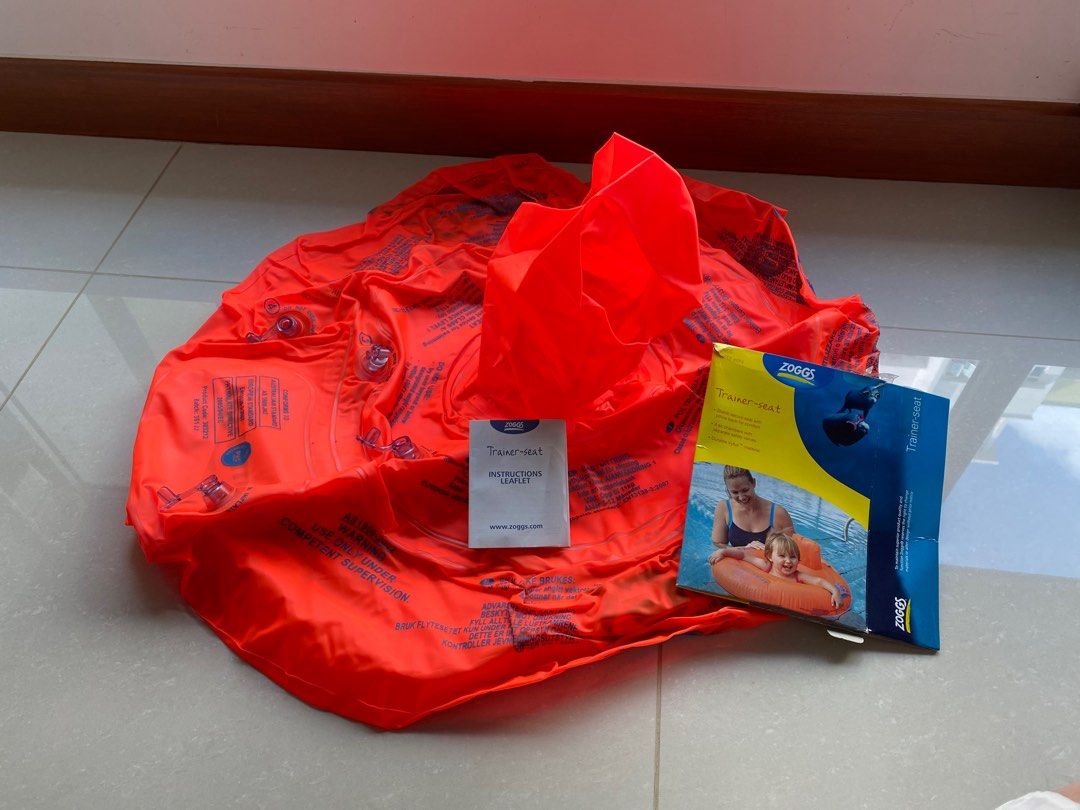 Zoggs Trainer Seat Float, Babies & Kids, Infant Playtime on Carousell