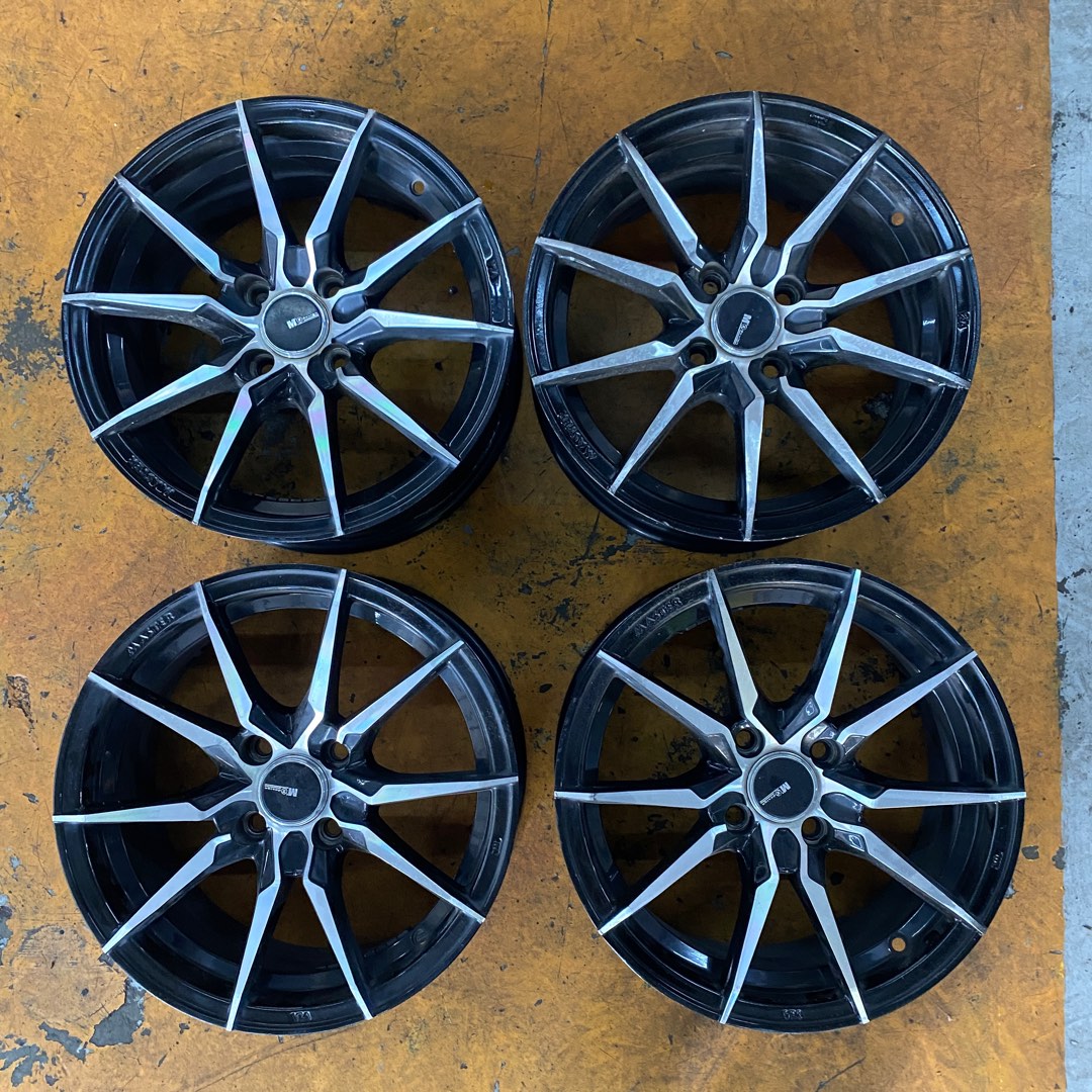 15” Used sportrim, Car Accessories, Tyres & Rims on Carousell
